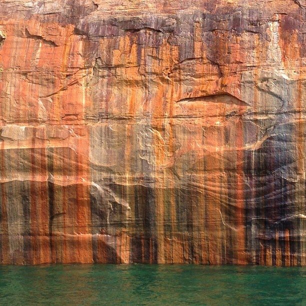 Pictured Rocks National Lakeshore, Sand Point Rd, Munising, MI, Federal ...