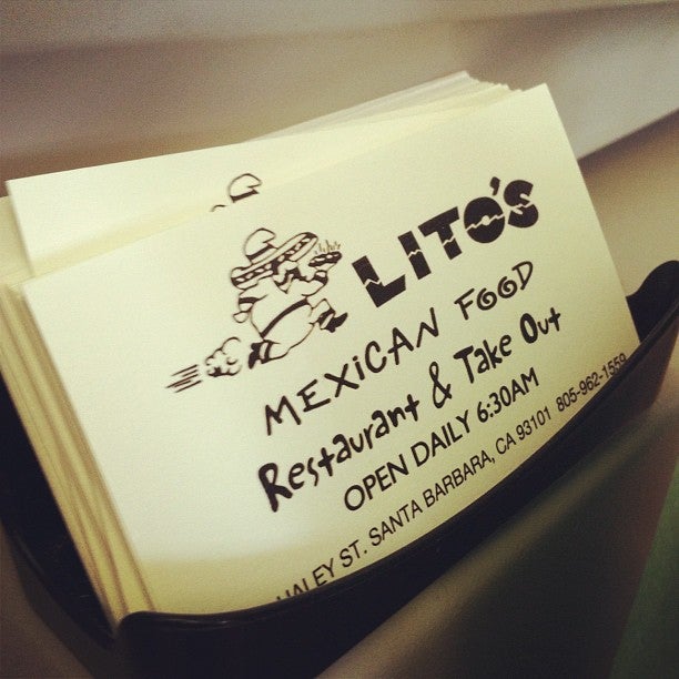 Litos Mexican Food, 514 E Haley St, Santa Barbara, CA - MapQuest