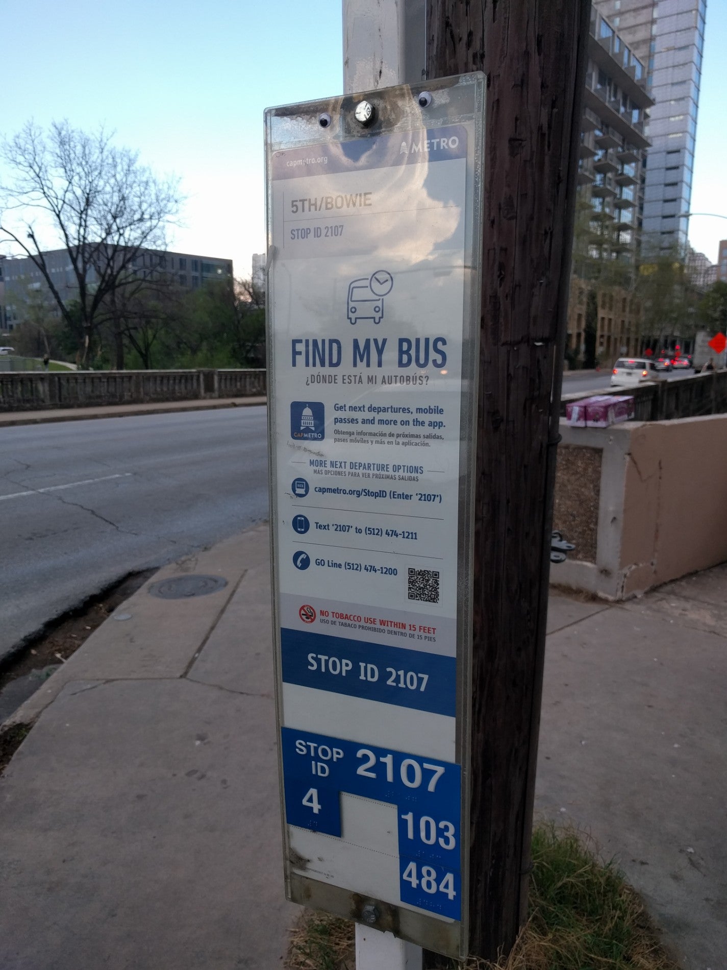 Bus Stop 2107 - 5th & Bowie, 5TH St, Austin, TX, Bus Lines - MapQuest