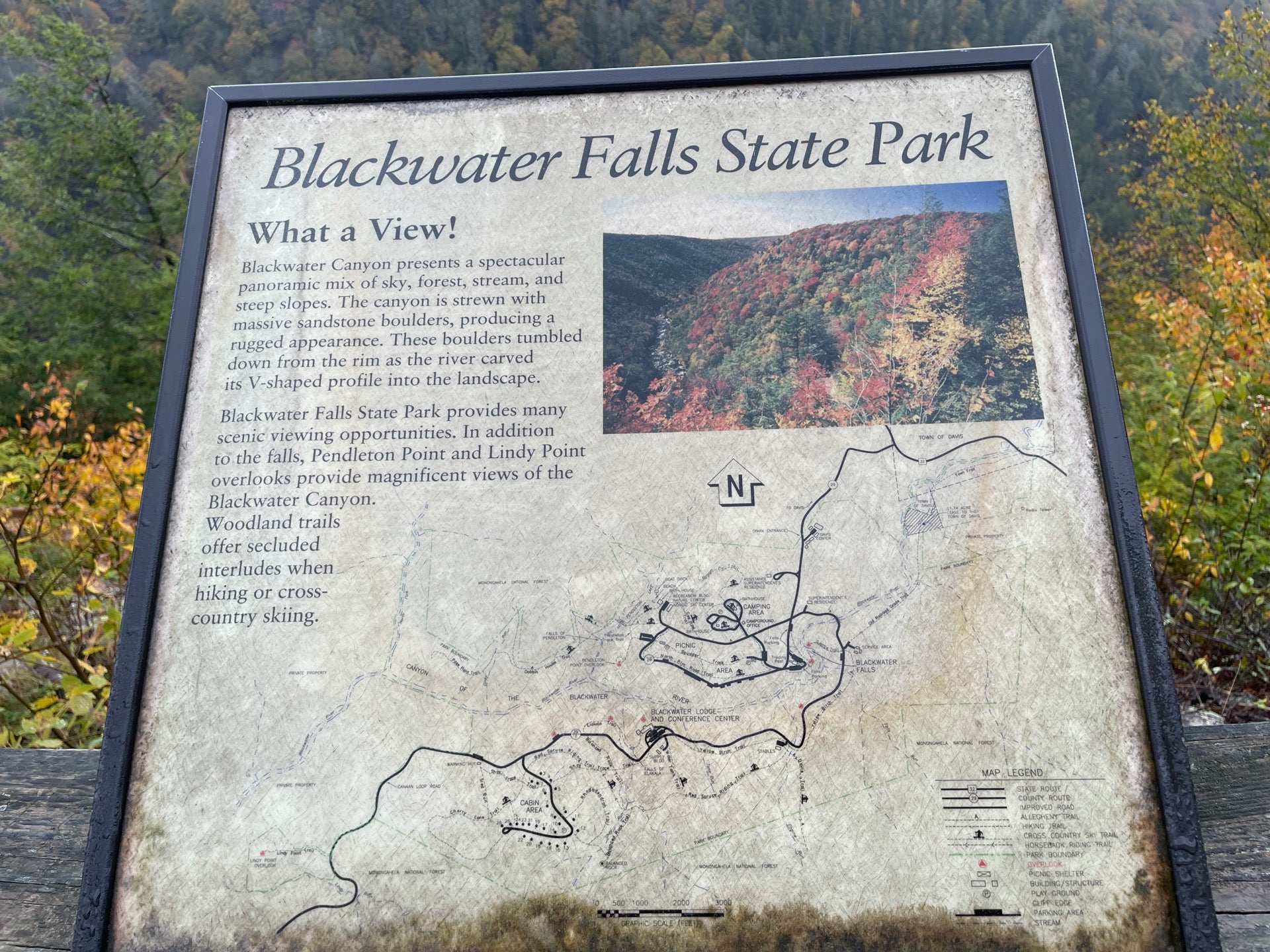 Pendleton Point Overlook, Blackwater Falls Rd, Davis, WV - MapQuest