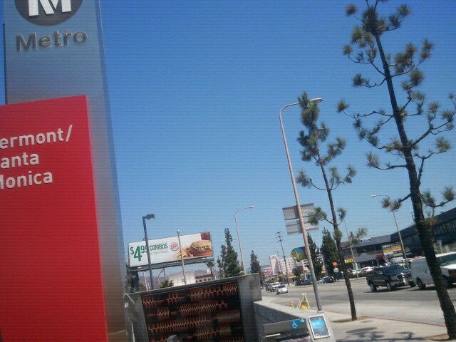 Metro Subway Station-Vermont/Santa Monica Station, 1015 N Vermont Ave ...