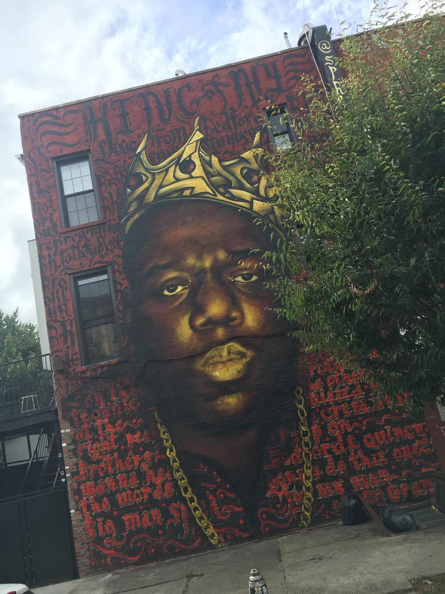 Biggie Smalls 1989 Historic Freestyle Site, 1110 Bedford Ave, New York ...