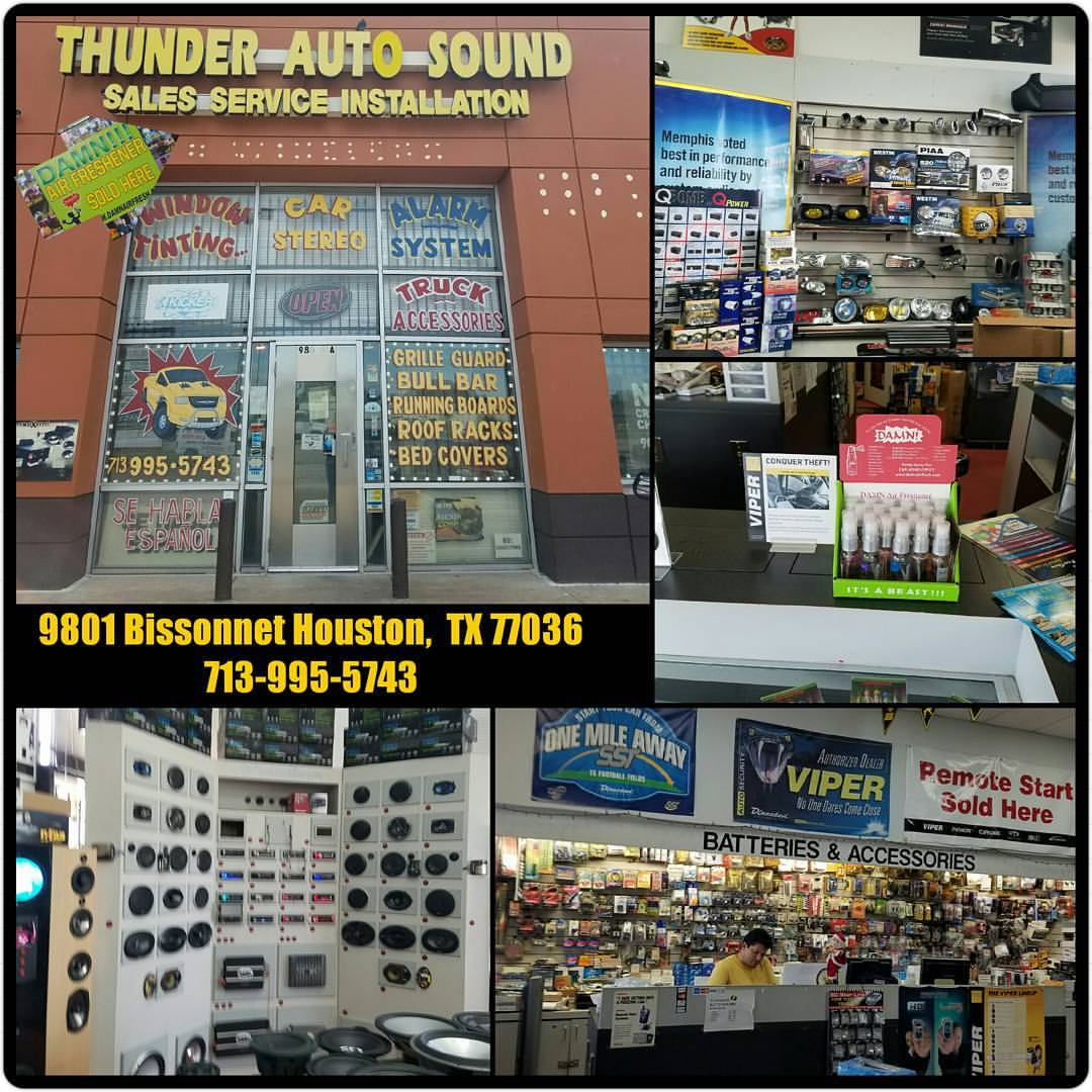 Thunder Auto Sound, 6034 Bellaire Blvd, Houston, TX, Electronic ...