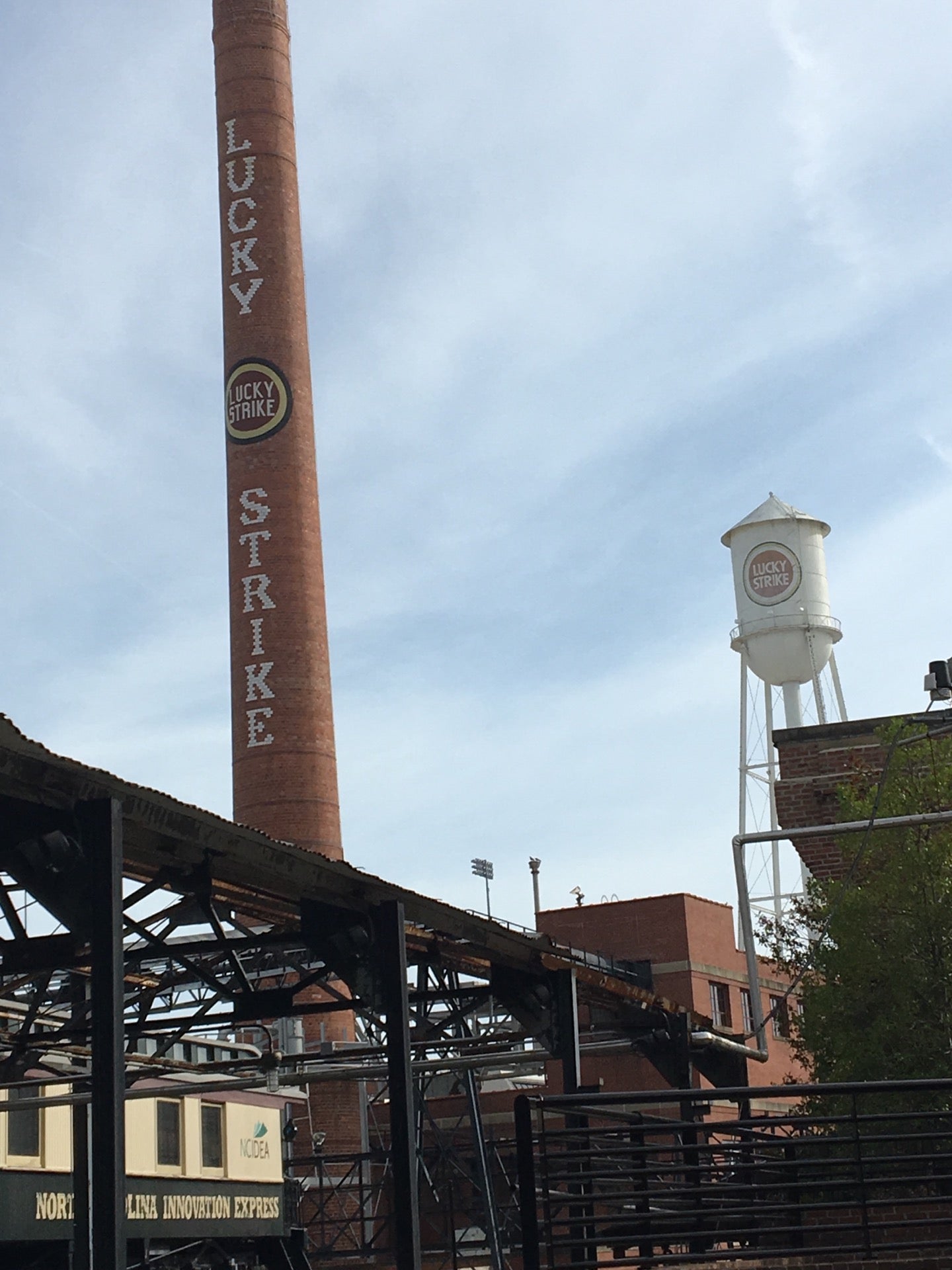 Lucky Strike Water Tower, Blackwell St, Durham, NC, Monuments - MapQuest
