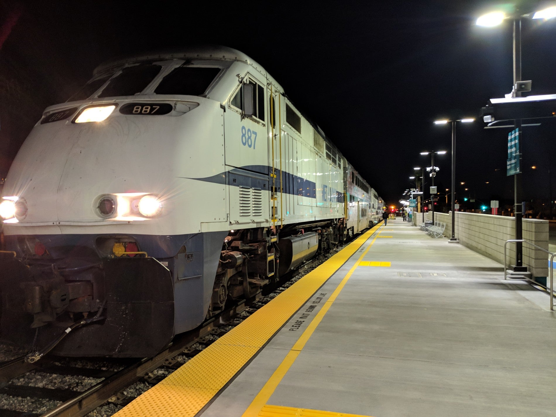 Burbank Airport - North AV Line Metrolink Station, 3600 N San Fernando ...