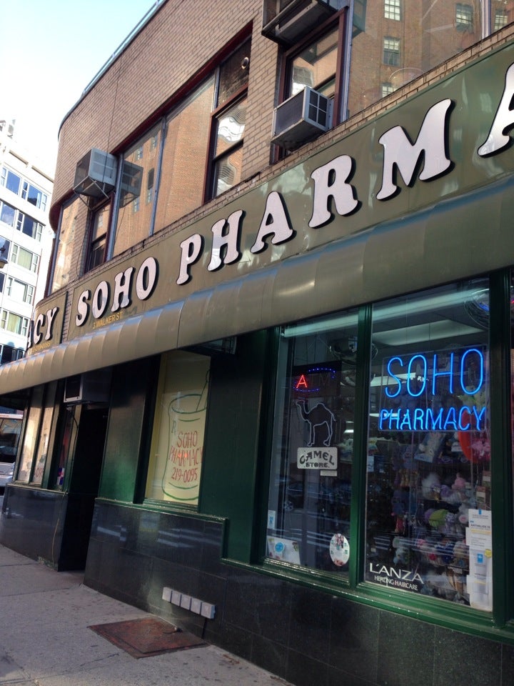 Soho Pharmacy - CLOSED, 3 Walker St, New York, NY, Drug stores - MapQuest