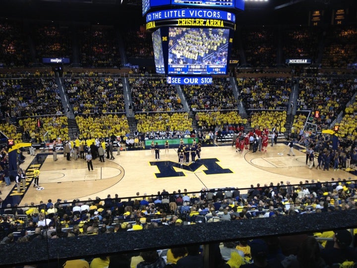 Crisler Arena Seating Chart