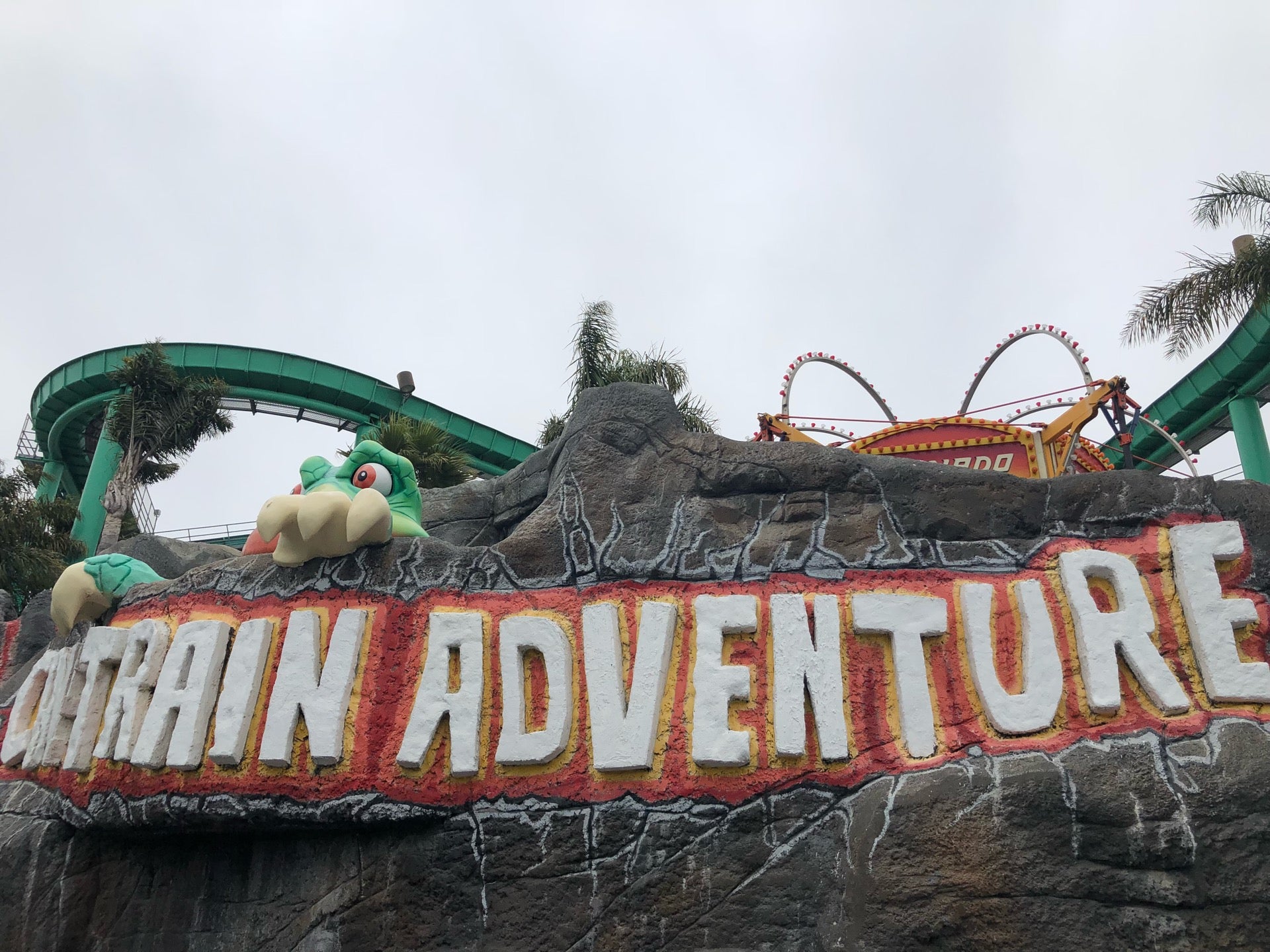 Cave Train Adventure, Santa Cruz Beach Boardwalk, Santa Cruz, CA ...