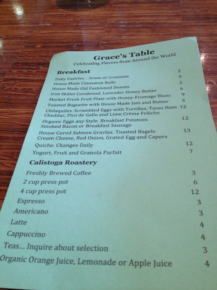 Grace’s Table Napa | Cabinets Matttroy