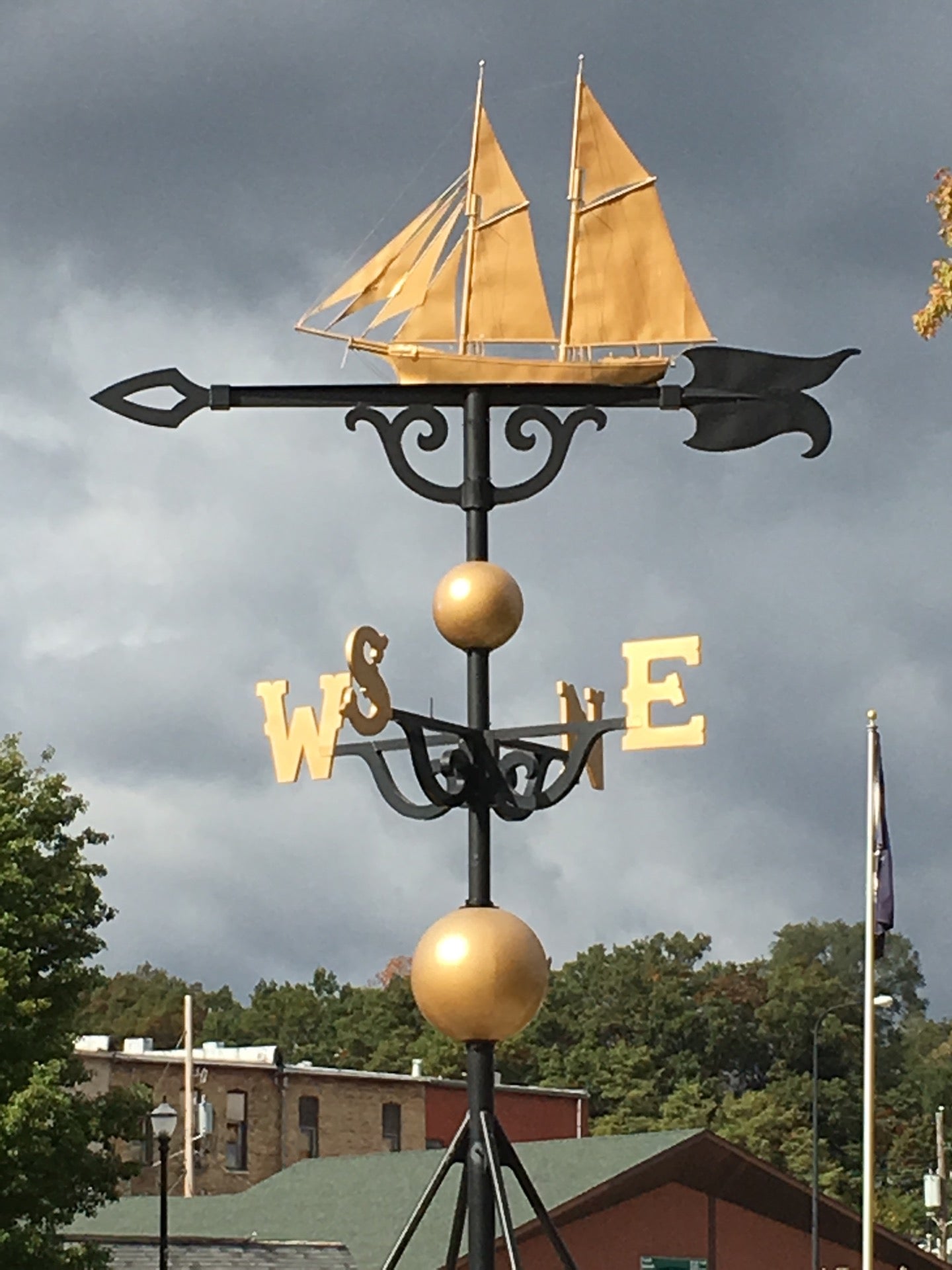 Worlds Largest Weathervane, Water St, Montague, MI, Monuments - MapQuest