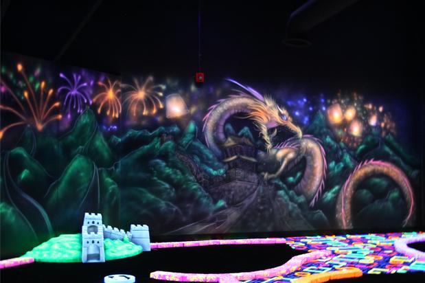 Glo Mini Golf, 1299 Galleria At Tyler, Suite E106, Riverside, CA, Golf ...