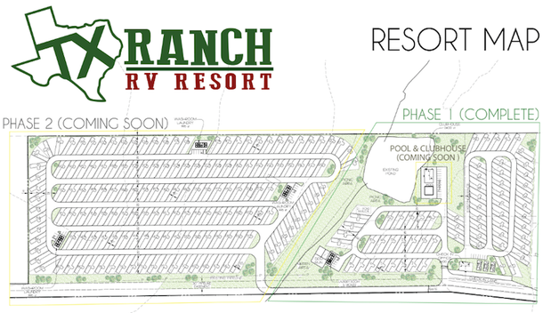 Texas Ranch RV Resort, 9101 E Highway 67, Alvarado, TX, Campgrounds ...