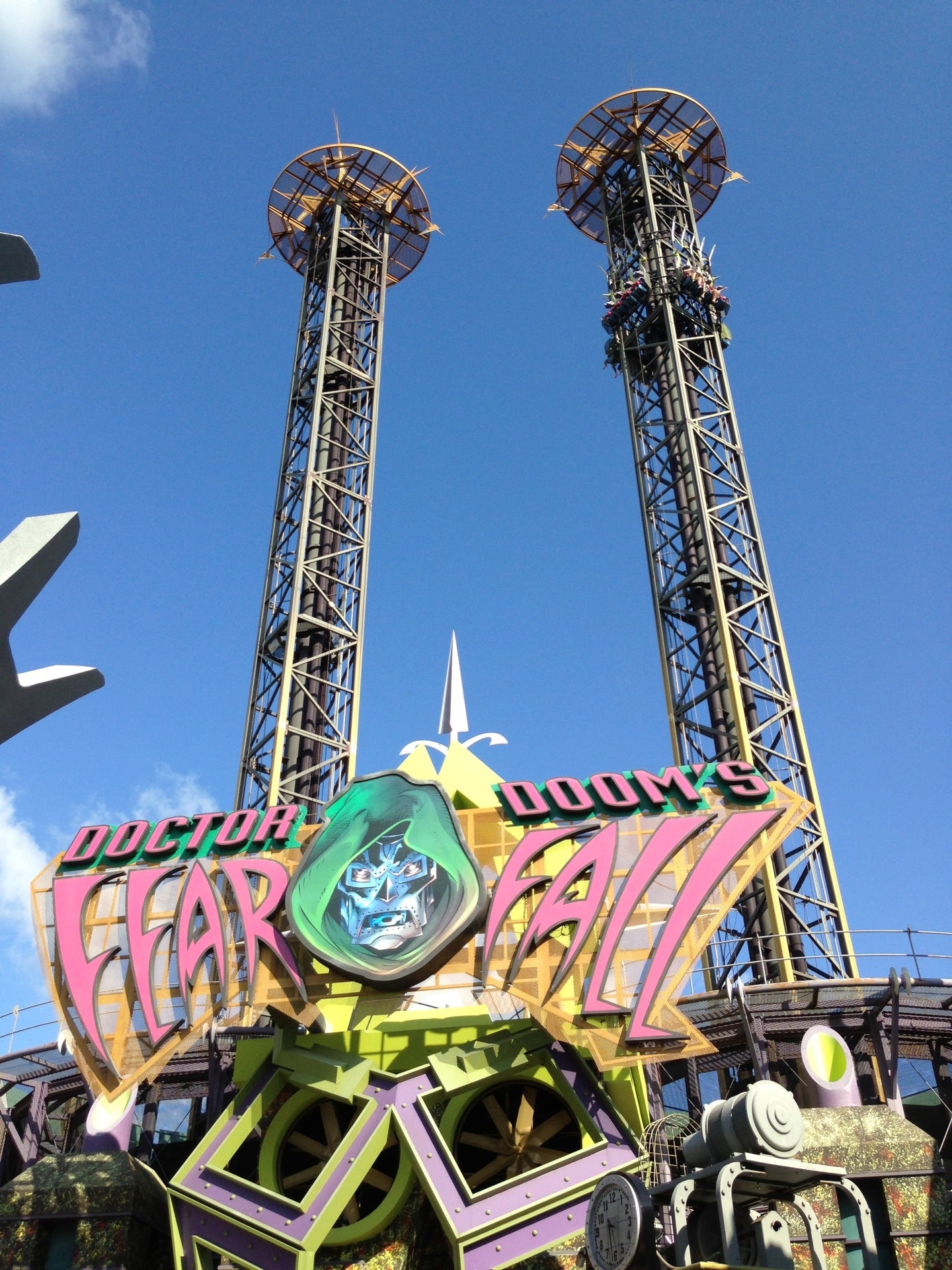 Doctor Doom's Fearfall, 1000 Universal Studios Plz, Orlando, FL ...