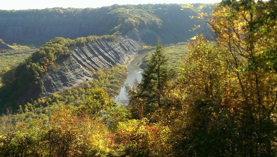 Hogsback Overlook at Letchworth State Park, Castile, NY - MapQuest
