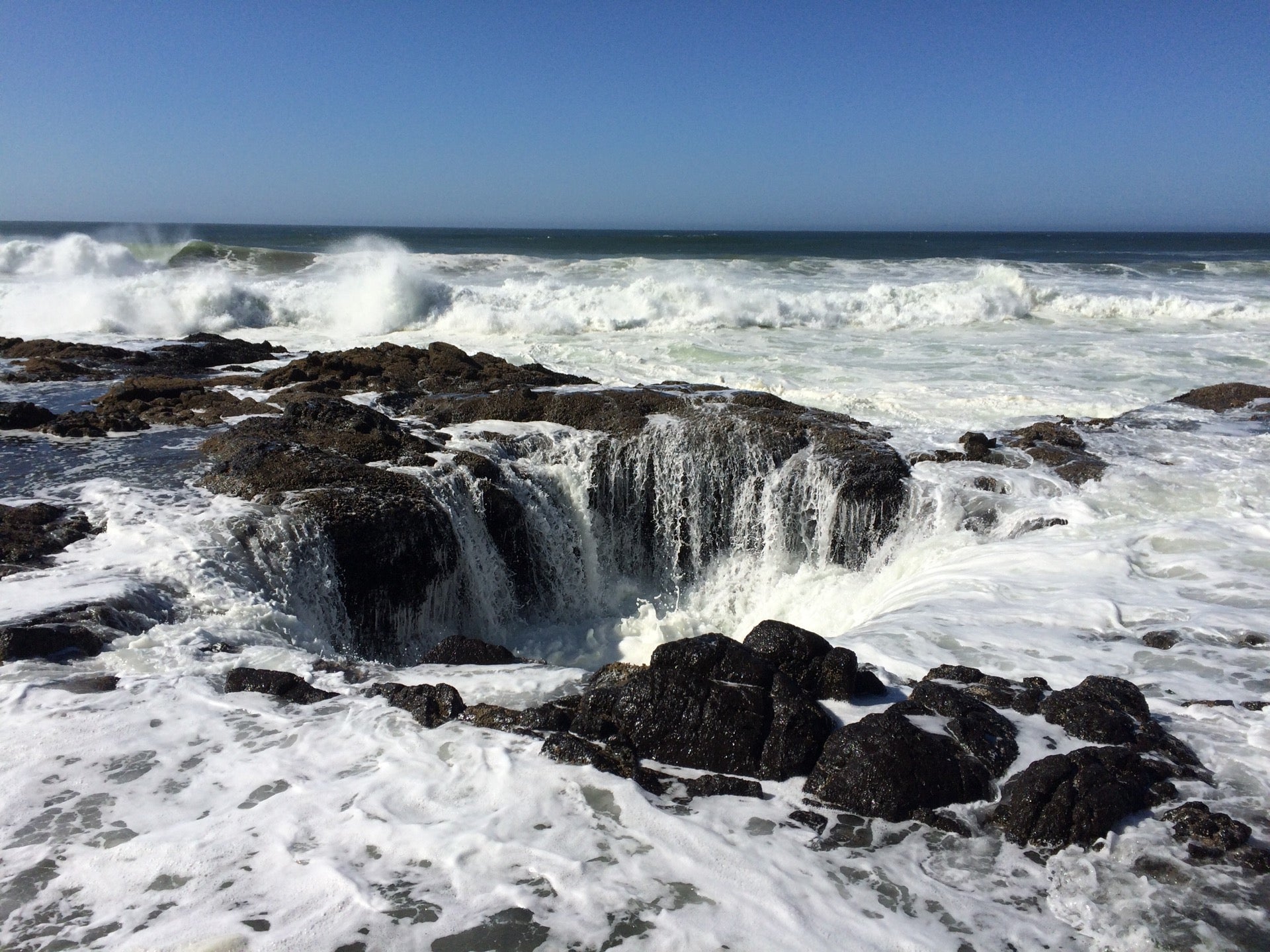 Thor's Well, Highway 101 S, Yachats, OR, Landmark - MapQuest