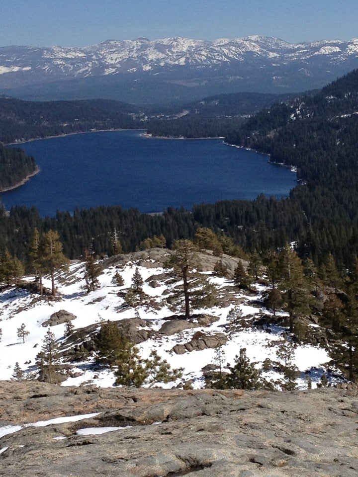 Vista Point over Donner Lake, Donner Pass Rd, Norden, CA, Outdoor ...