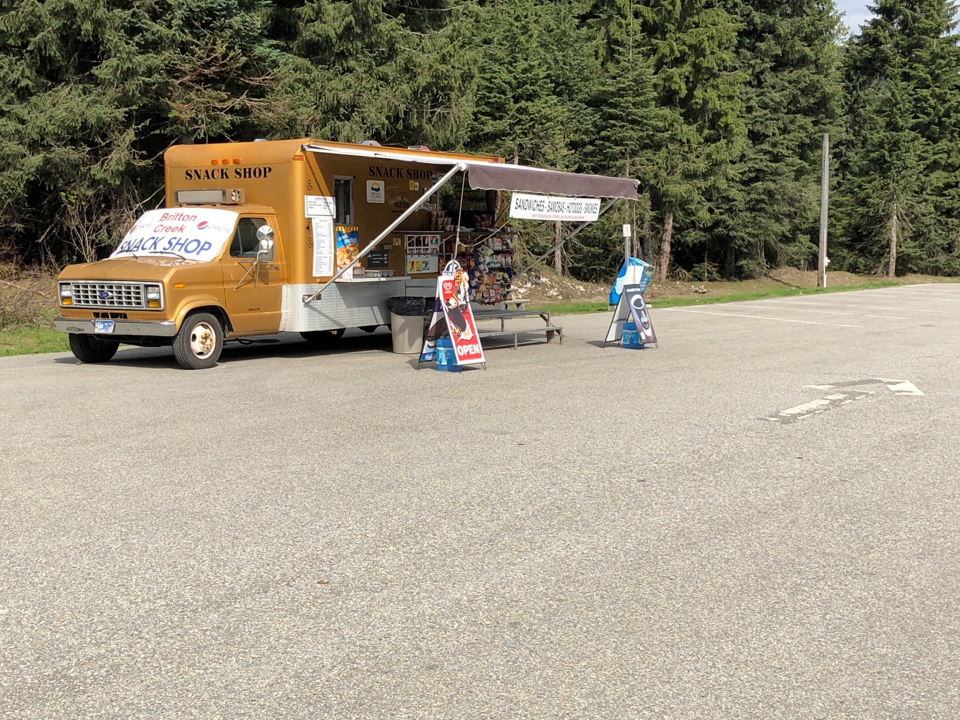 Britton Creek Rest Area, Hwy 5, BC - MapQuest