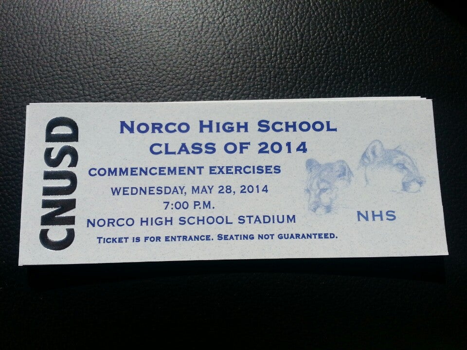 Norco High School, 2065 Temescal Ave, Norco, California, Schools - MapQuest