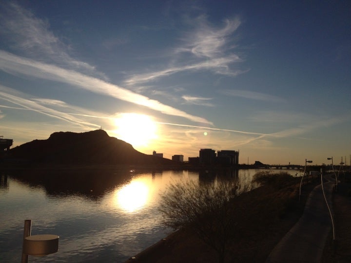 Elmore Pedestrian Bridge, 700 W Rio Salado Pkwy, Tempe, AZ, Bridge ...