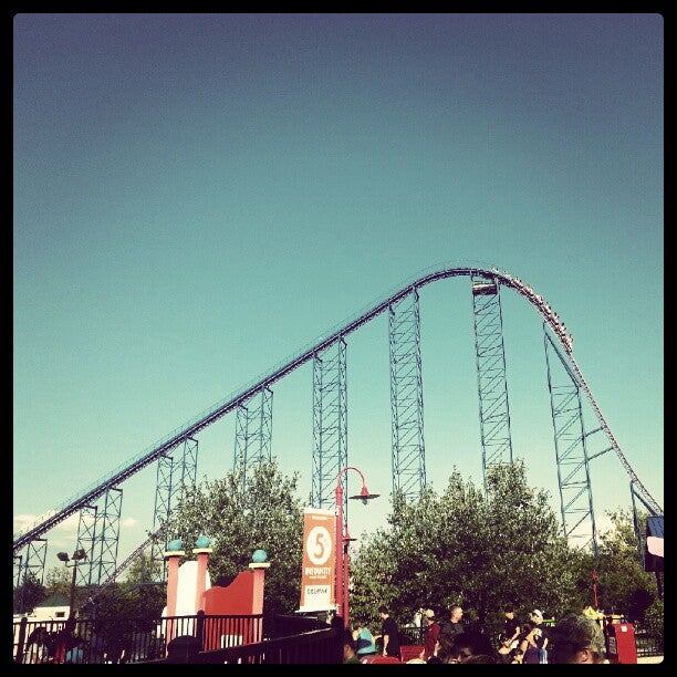 Six Flags New England, 1623 Main St, Agawam, MA, Amusement parks - MapQuest