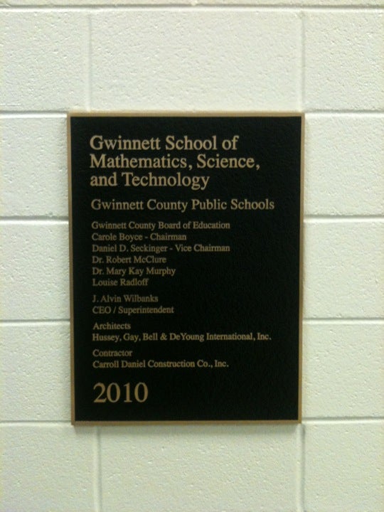 The Gwinnett School of Mathematics, Science, & Technology, 970 ...