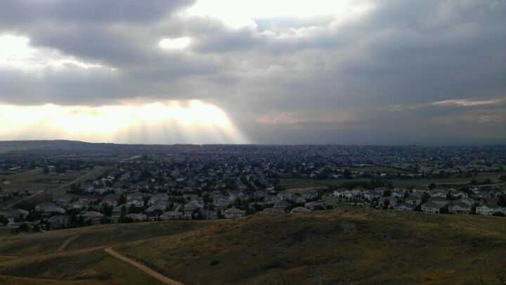 Scenic Lookout At Bluffs Regional Park, Lone Tree, Colorado, Lone Tree ...