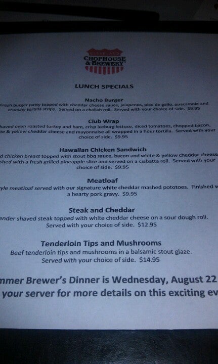 Cleveland Chop, 824 W Saint Clair Ave, Cleveland, OH - MapQuest