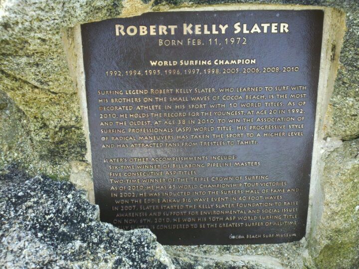Kelly Slater Statue, 505 N Orlando Ave, Cocoa Beach, FL, Parks - MapQuest