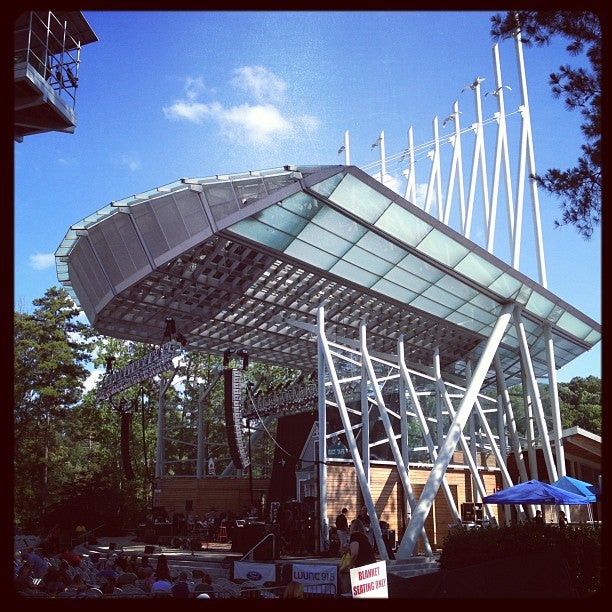 Koka Booth Amphitheatre, 8003 Regency Pkwy, Cary, NC, Music ...