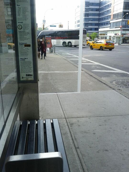 MTA MaBSTOA Bus - M31 / M57 at 57th Street / West End Avenue, W END Ave ...
