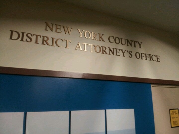 Manhattan District Attorney's Office, 1 Hogan Pl, New York, NY, Court ...