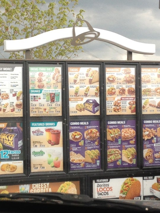 Taco Bell Combo Numbers