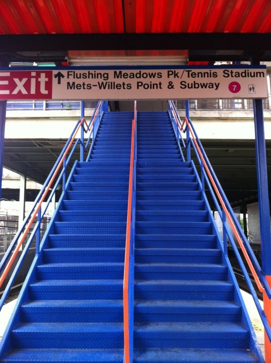 LIRR - Mets-Willets Point Station, 126TH St, Flushing, NY, Commuter ... LIRR - Mets-Willets Point Station, 126TH St, Flushing, NY, Commuter ...