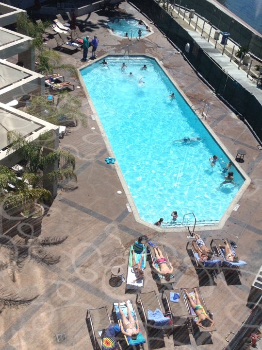 Hyatt North Tower Pool, 11999 Harbor Blvd, Garden Grove, CA, Swimming ...