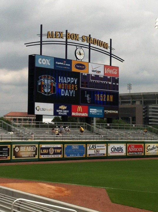 Alex Box Stadium Scoreboard