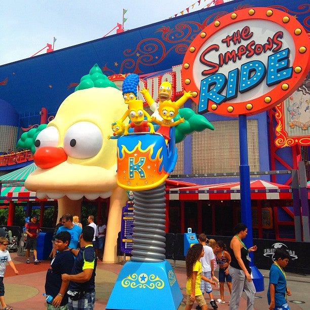 The Simpsons Ride, Orlando, FL - MapQuest